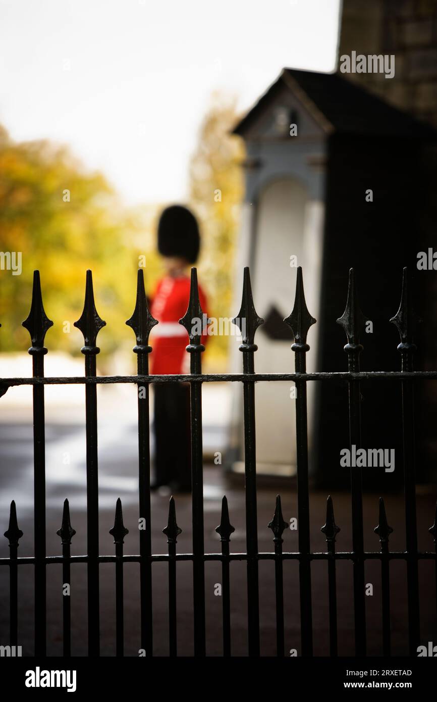 A Royal Guard stands at attention Stock Photo - Alamy