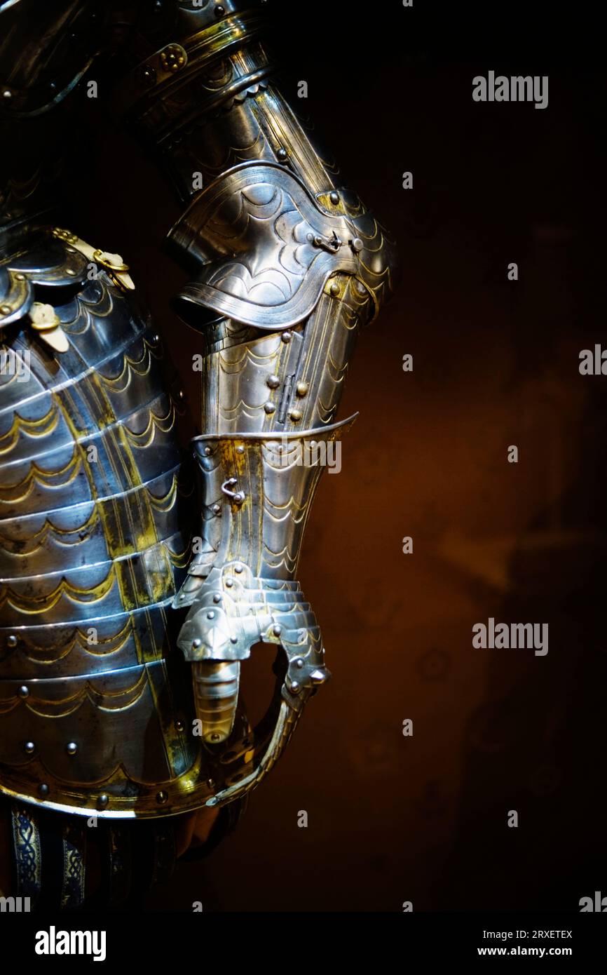 Arm and hip, royal body armor Stock Photo - Alamy