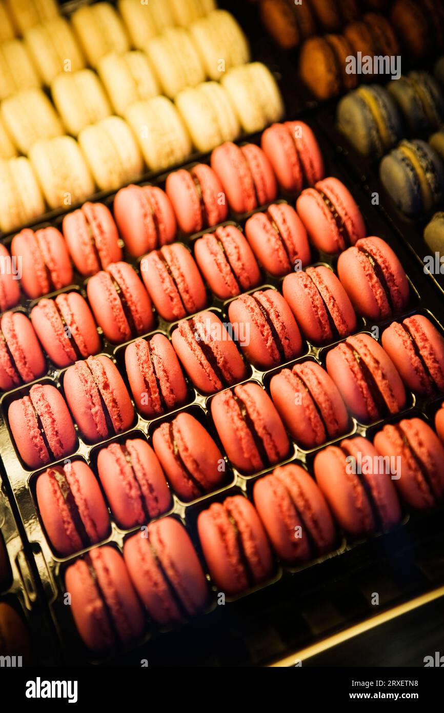 Pastries in paris bakery hi-res stock photography and images - Alamy