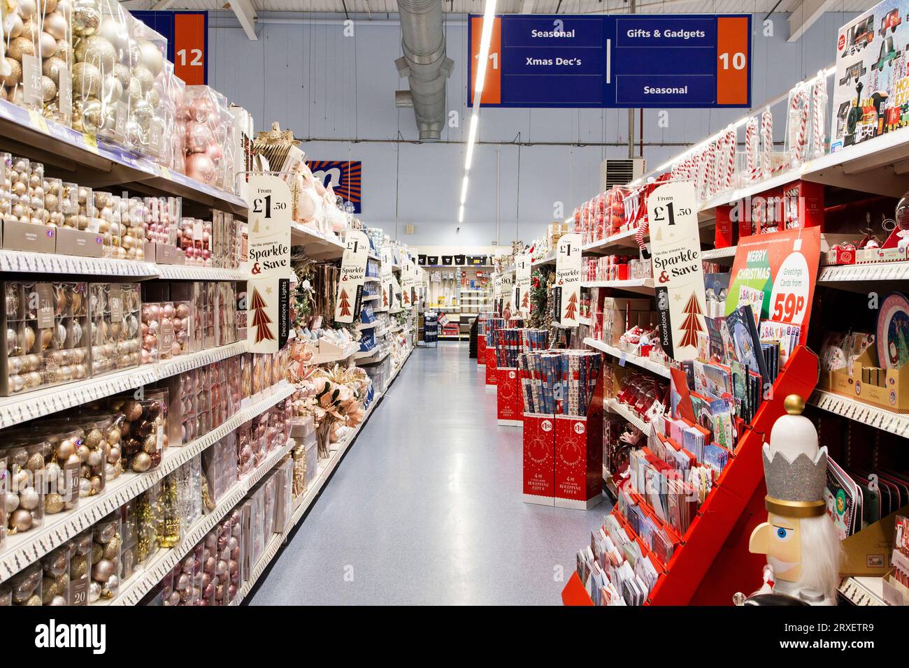 B&M store at Exeter retail park in Devon September 2013 Stock Photo - Alamy