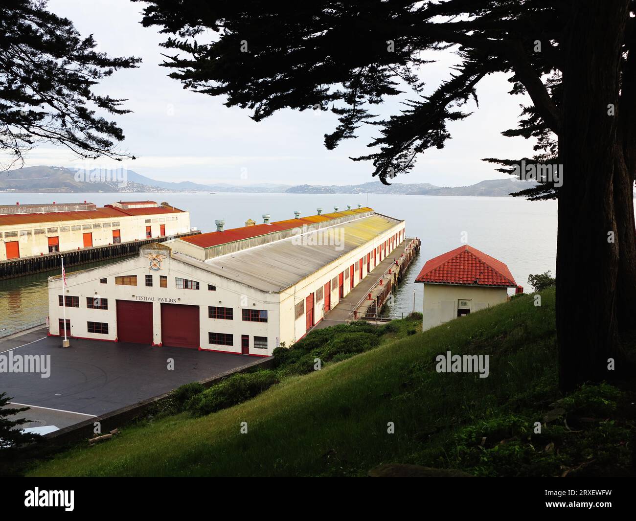 Festival Pavilion pier at Fort Mason Stock Photo - Alamy