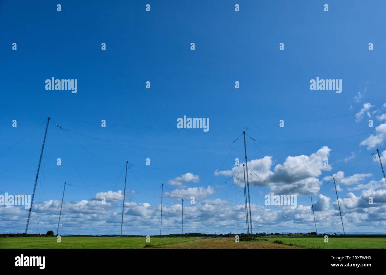 Anthorn Radio Station and Transmitters at Cardurnock, Anthorn, Carlisle ...