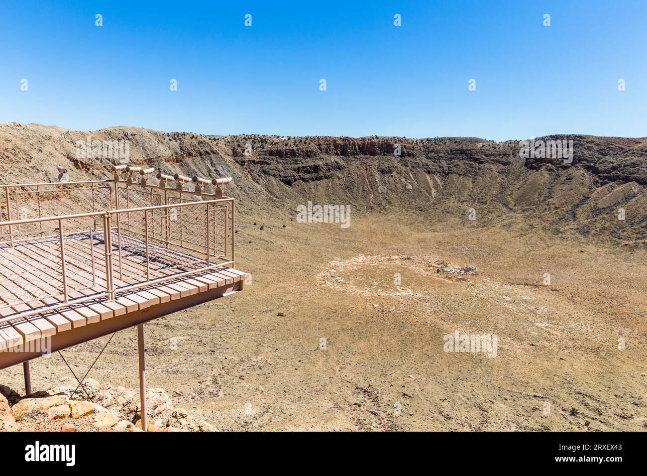 Meteor crater, Arizona, USA Stock Photo - Alamy