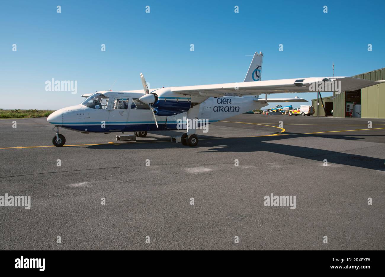 Galway, Ireland - 03 June, 2023. Small Plane in Connemara Regional ...