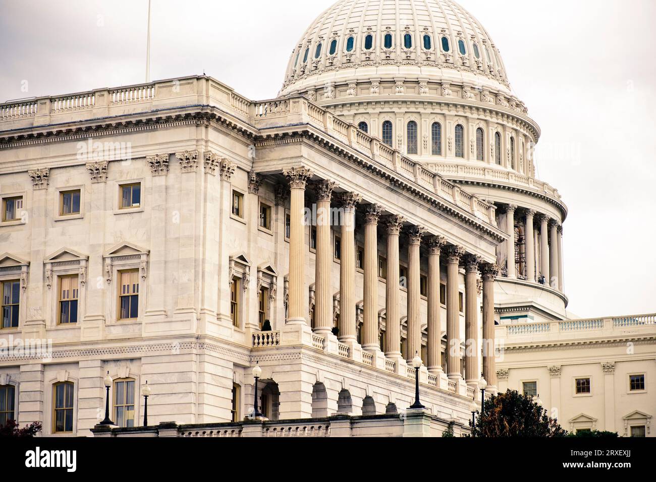 Detail of the Capitol Building Stock Photo - Alamy