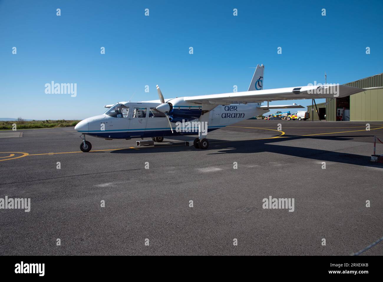 Galway, Ireland - 03 June, 2023. small Plane in Connemara Regional ...