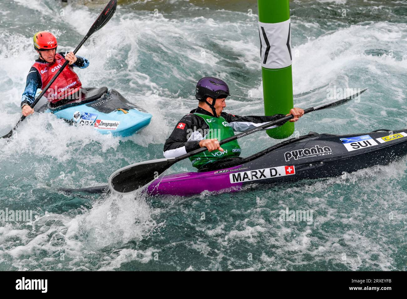 London, UK. 24th Sep, 2023. Dimitri Marx and Joe Clarke during Kayak ...