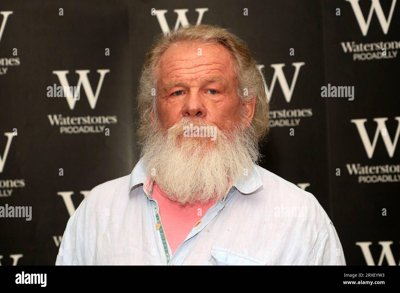 American actor Nick Nolte attends a Waterstones book signing for his ...