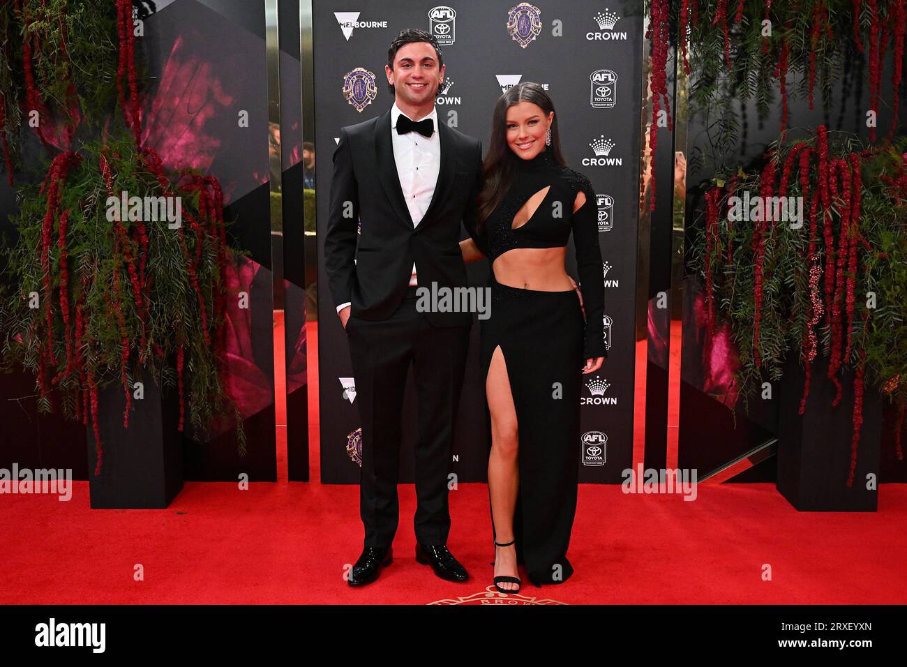 Melbourne, Australia. 25th Sep, 2023. Tim Taranto of Richmond and Tash ...