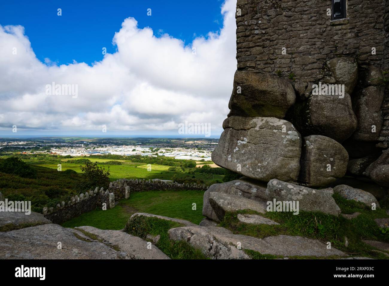Carn brea castle hi-res stock photography and images - Alamy