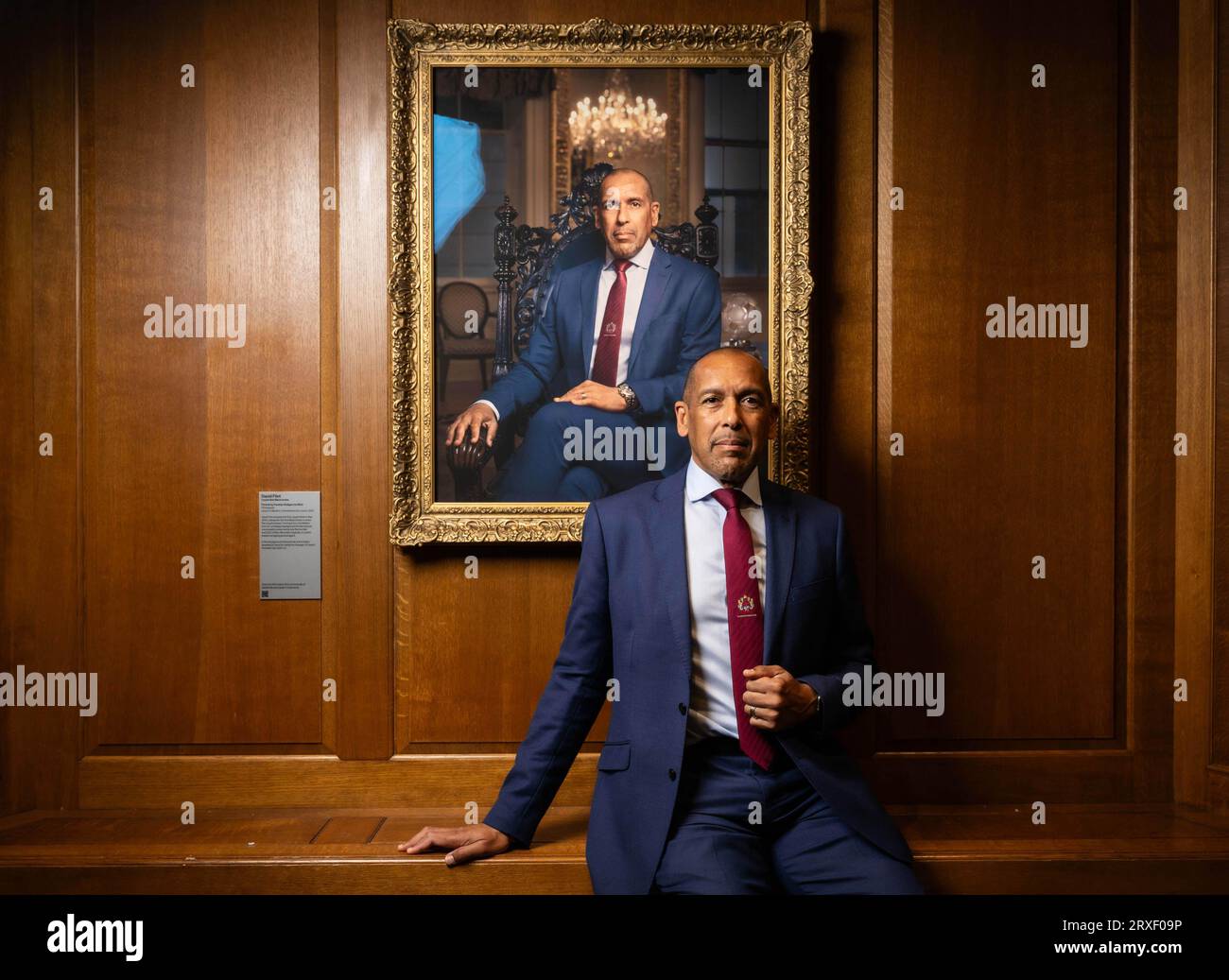 EDITORIAL USE ONLY David Flint, the first black broker in Lloyd's ...