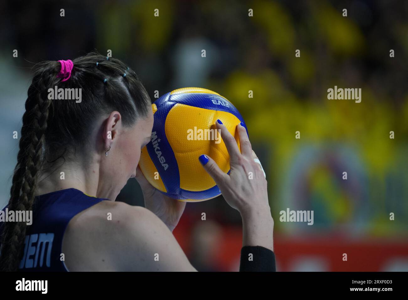 ISTANBUL, TURKIYE - MARCH 11, 2023: Eda Erdem Dundar in Fenerbahce Opet ...