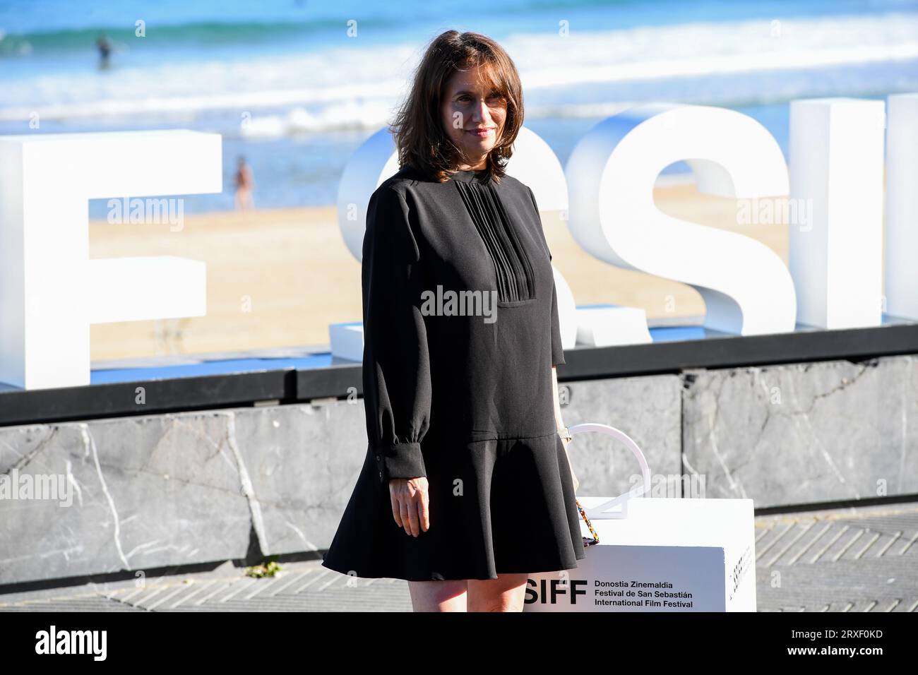 San Sebastian, Spain. 25th September 2023. Emmanuelle Devos attends ‘A ...