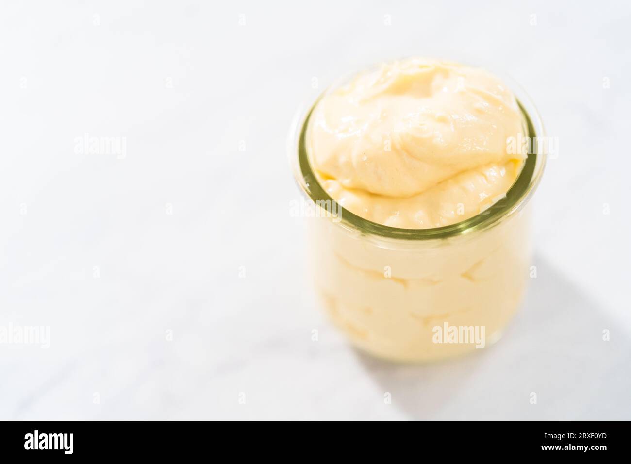 Cream Cheese Filling Stock Photo - Alamy