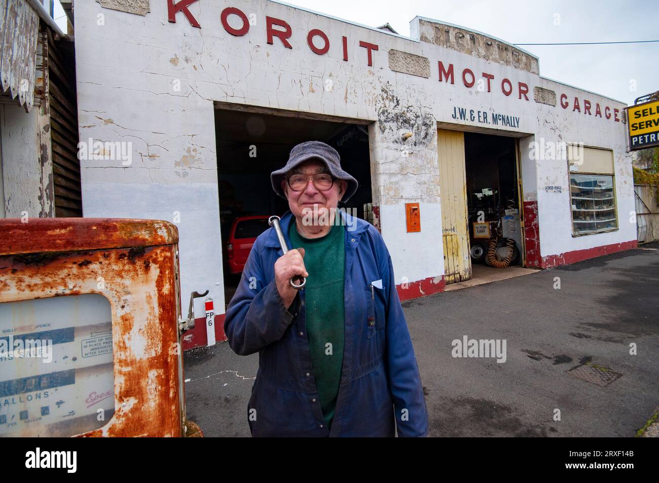 Jim McNally, motor mechanic aged 80 and in 2011, still working at his ...