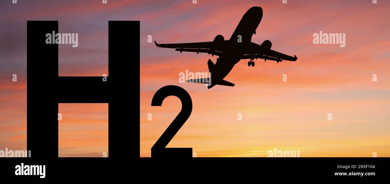 Hydrogen airplane hi-res stock photography and images - Alamy