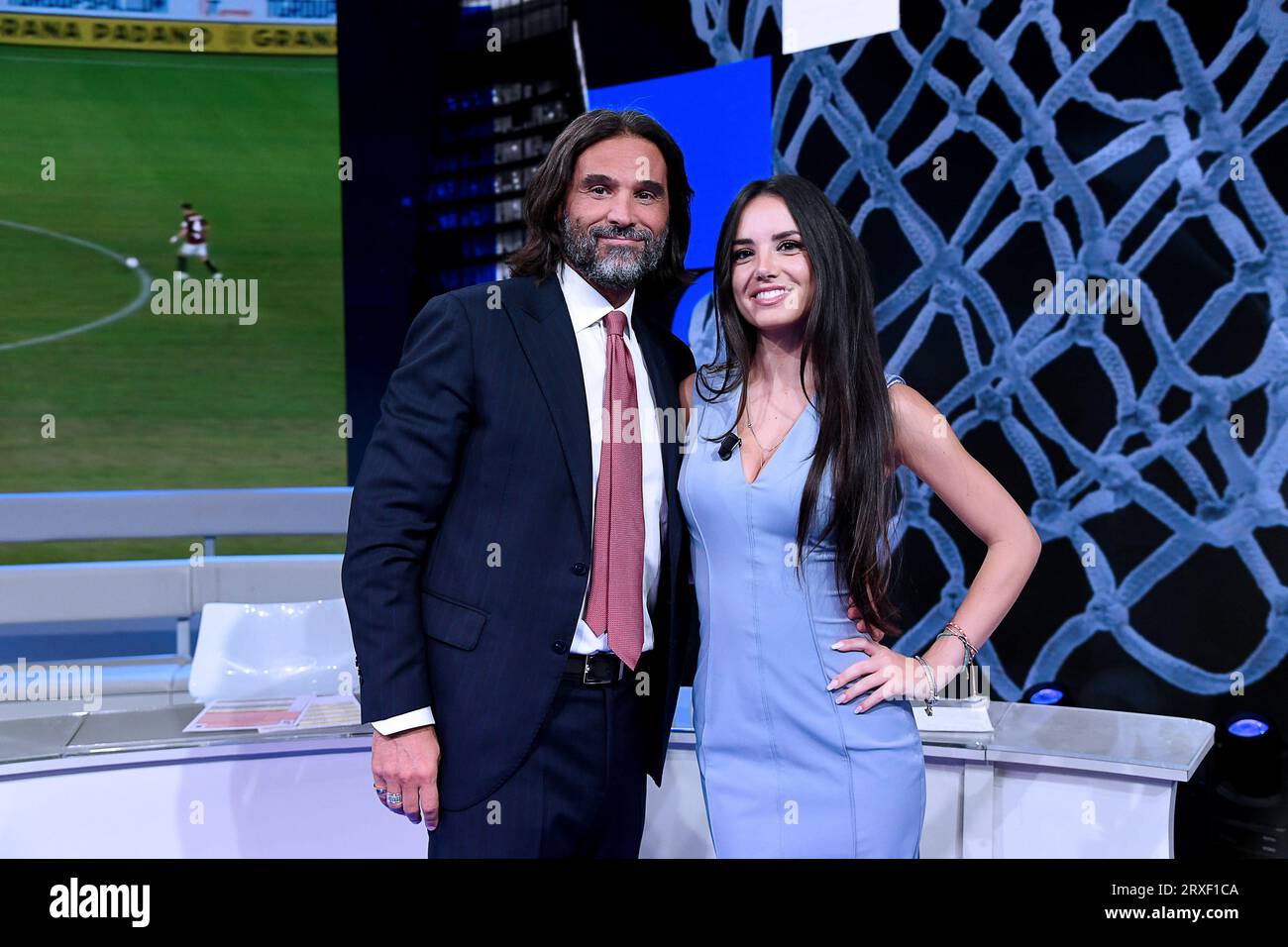Milan, Italy. 05th May, 2022. Milan, TV broadcast "La Domenica sport ...
