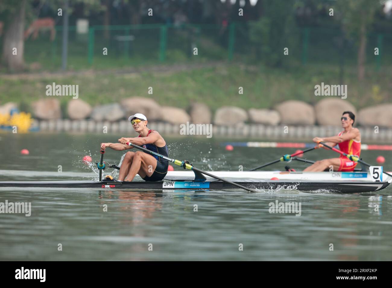 Hangzhou, China. 25th Sep, 2023. Ryuta Arakawa (JPN) Rowing : Mens ...