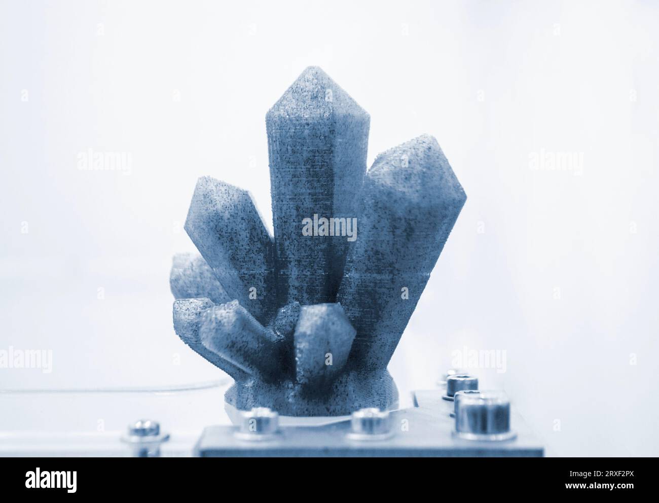 Art objects printed on 3D printer. Model printed on 3D printer from ...