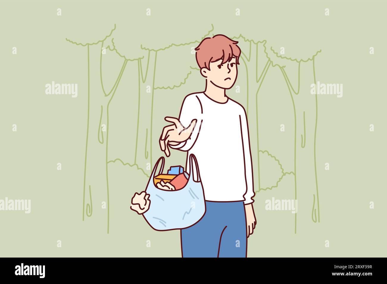 Irresponsible behaviour Stock Vector Images - Alamy