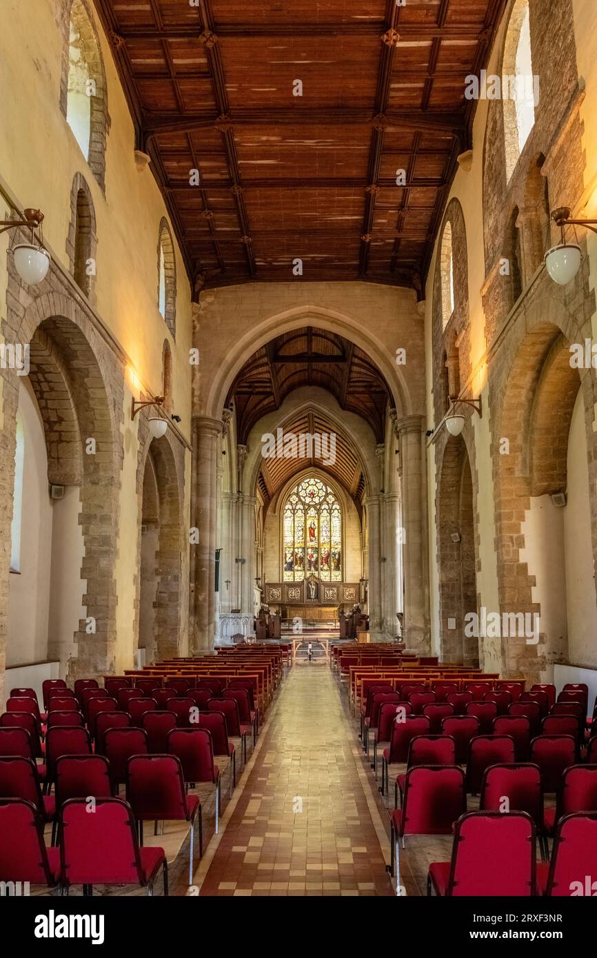 Interior abbey church st mary hi-res stock photography and images - Alamy