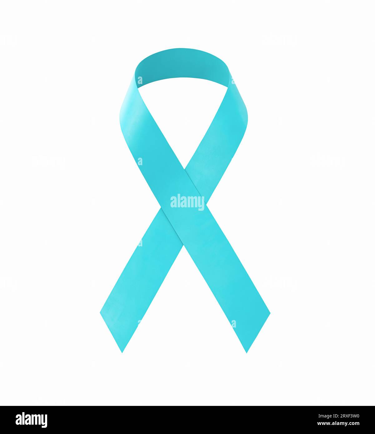 Realistic blue ribbon, world prostate cancer day symbol in november ...