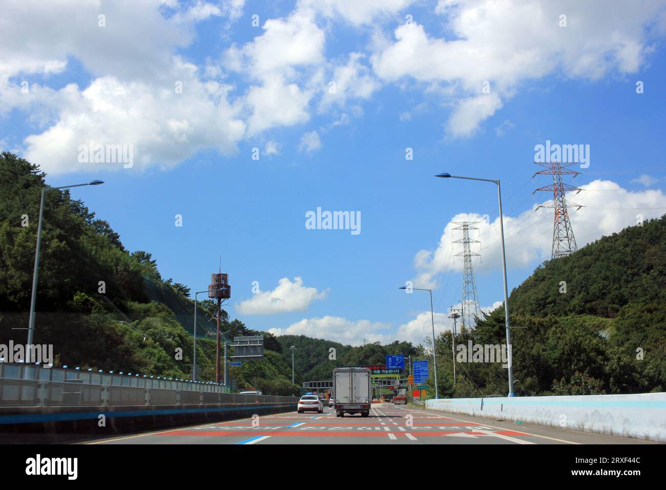 Changwon, Gyeongsangnam-do, South Korea September 8, 2023: Highway ...