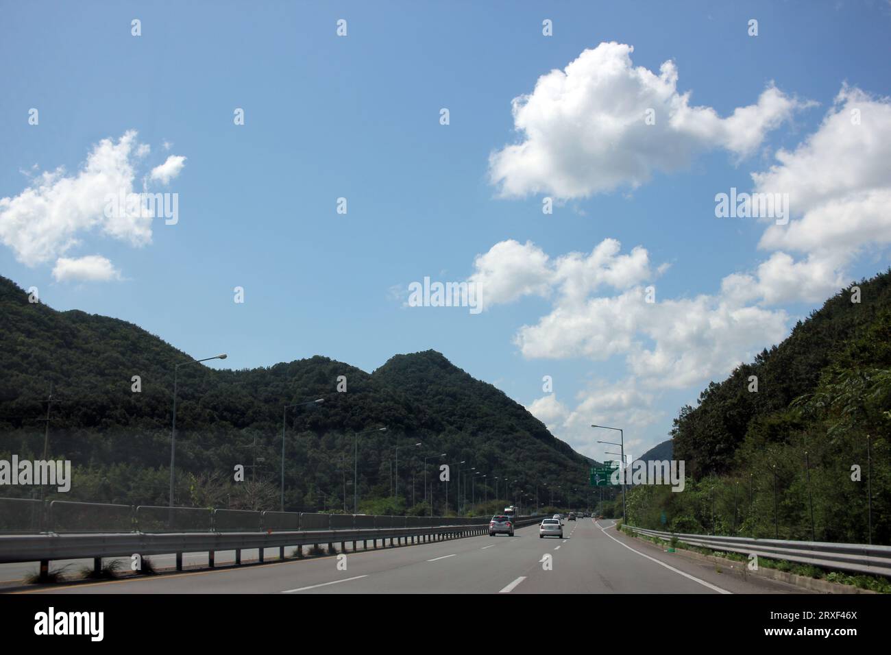 Changwon, Gyeongsangnam-do, South Korea September 8, 2023: Highway ...