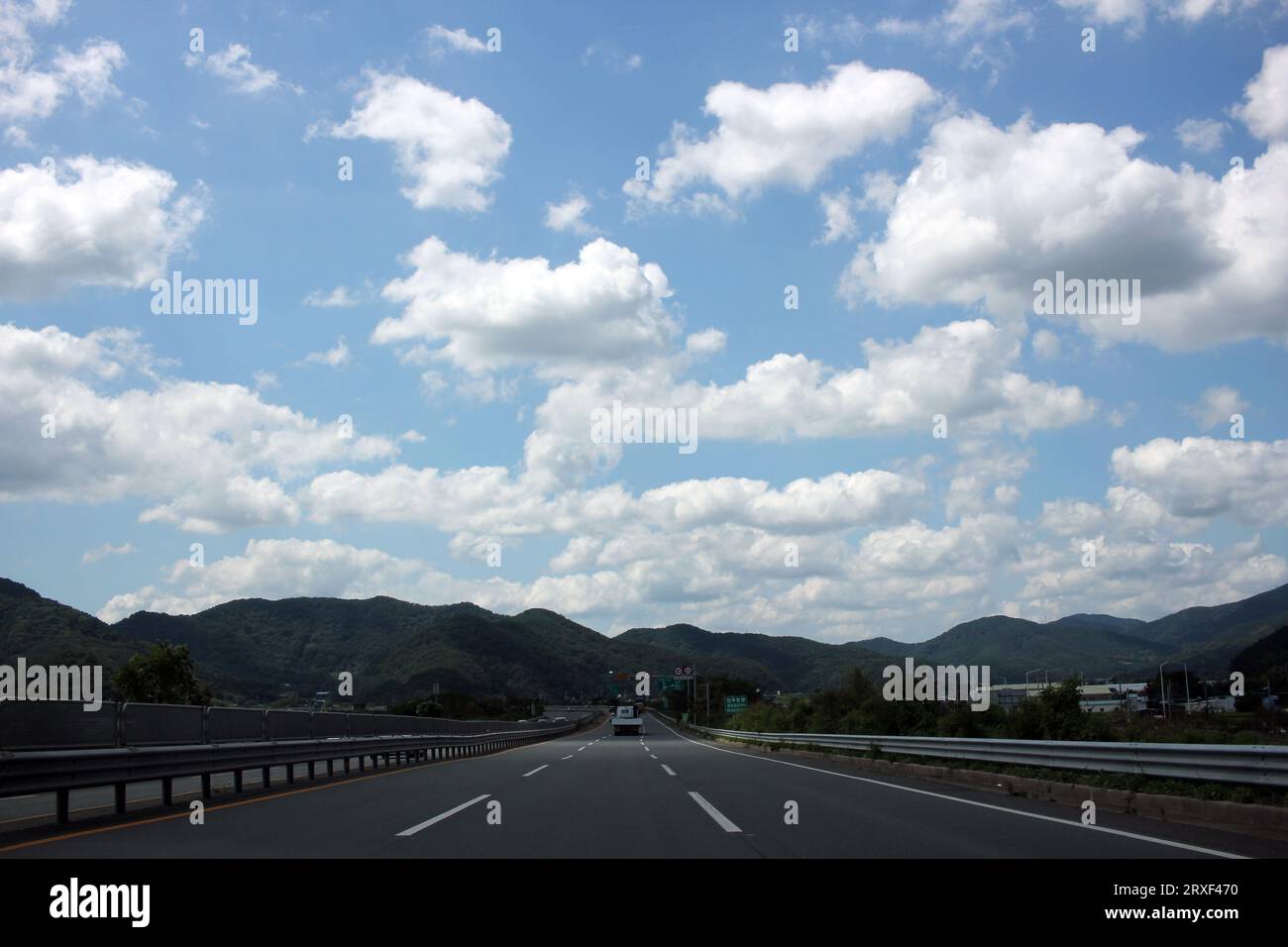 Changwon, Gyeongsangnam-do, South Korea September 8, 2023: Highway ...