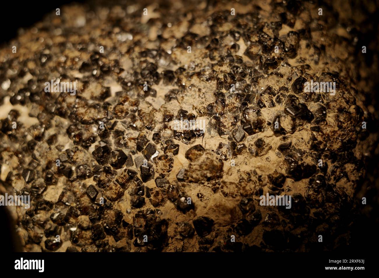 Stones and minerals. Texture, close. Natural resources of the Earth ...