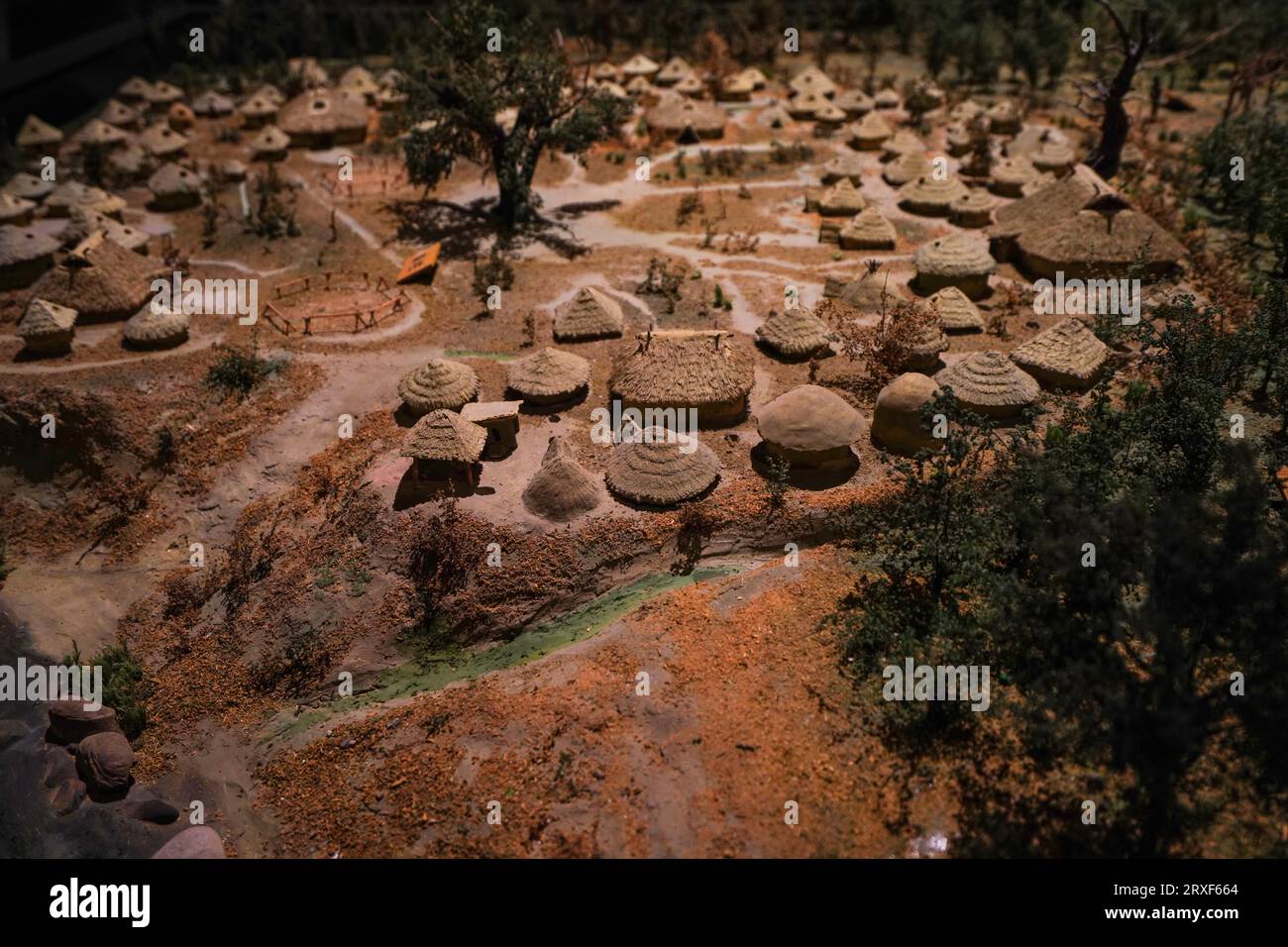 Beijing China, February 17, 2023: Yangshao culture Jiangzhai Settlement ...