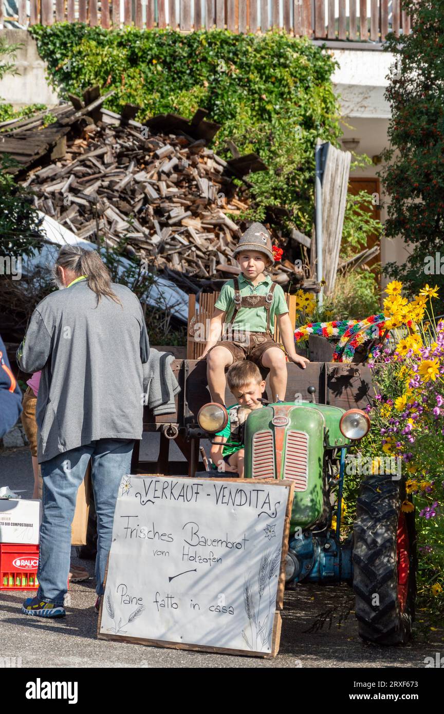 Children in traditional austrian costume hi-res stock photography and ...
