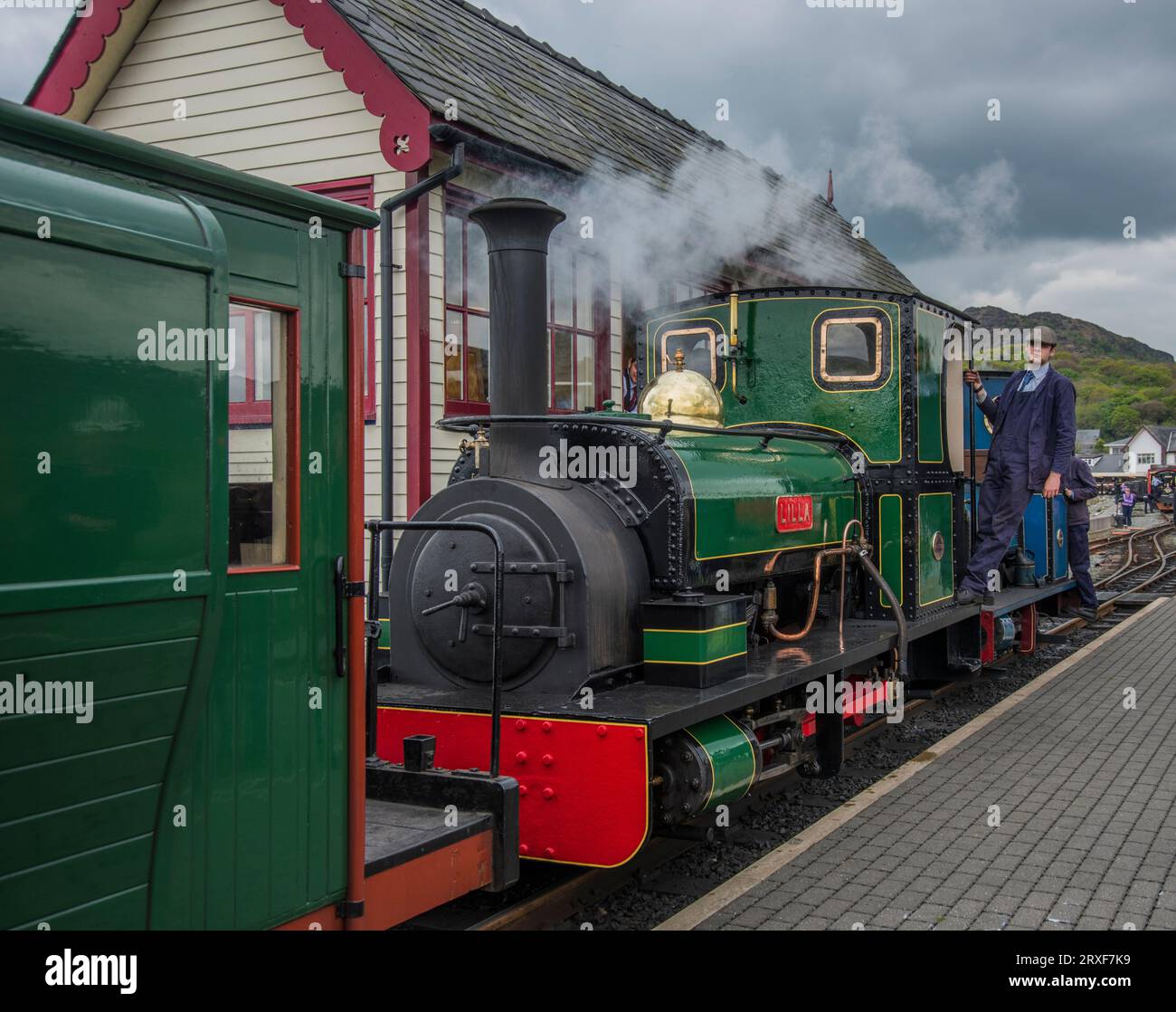 Festiniog Railway, Wales, UK Stock Photo - Alamy