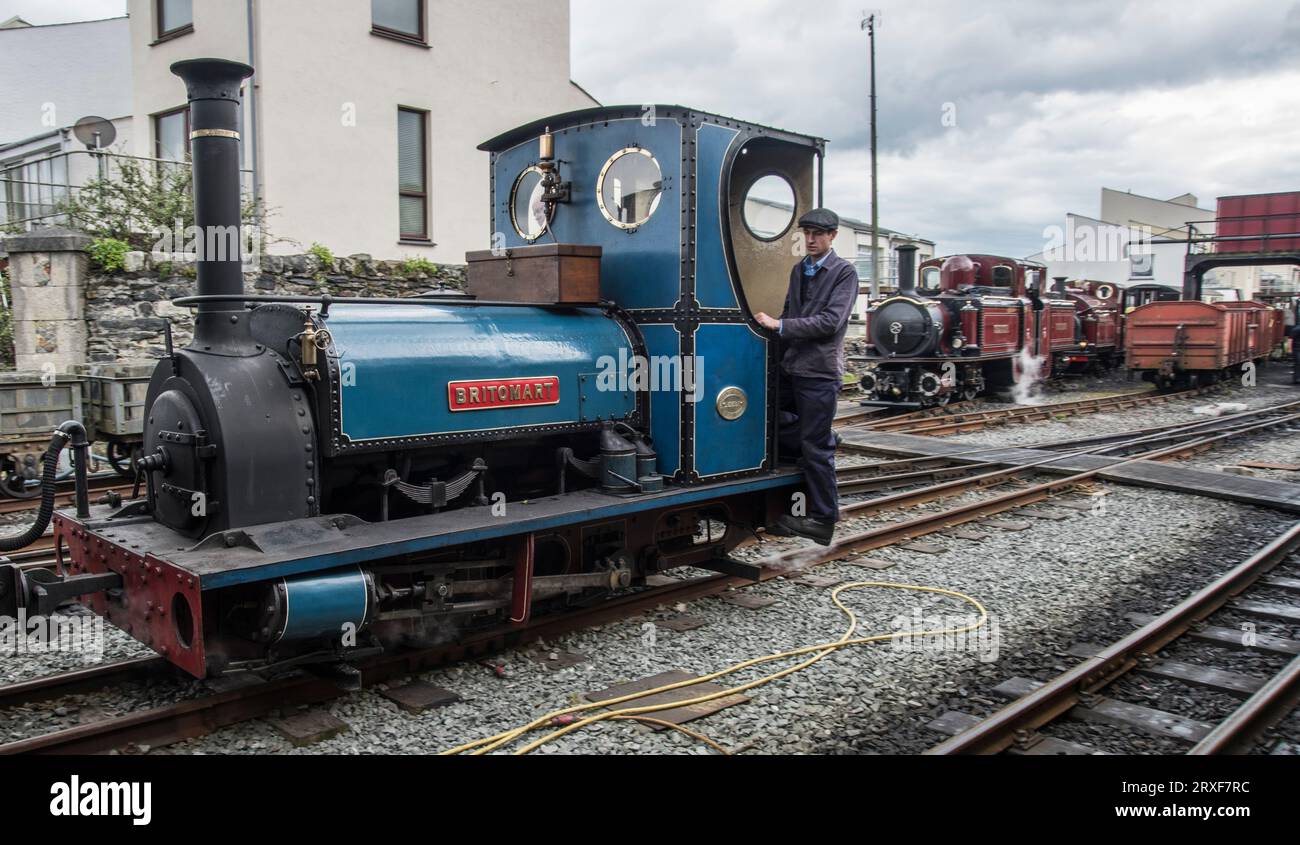 Festiniog Railway, Wales, UK Stock Photo - Alamy