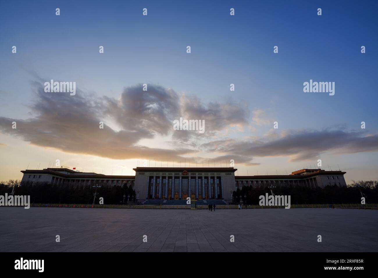 Beijing China, February 18, 2023: Chairman Mao Memorial Hall Stock ...