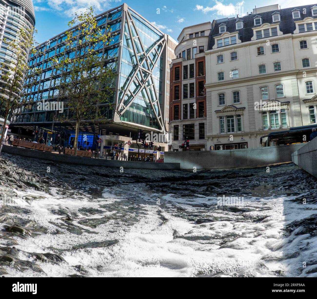 Forgotten Streams, Bloomberg Arcade Stock Photo - Alamy