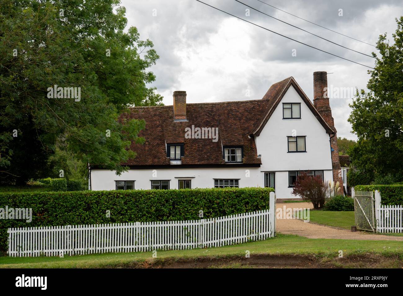 Hoglands: Henry Moore’s home,Henry Moore Foundation Stock Photo - Alamy