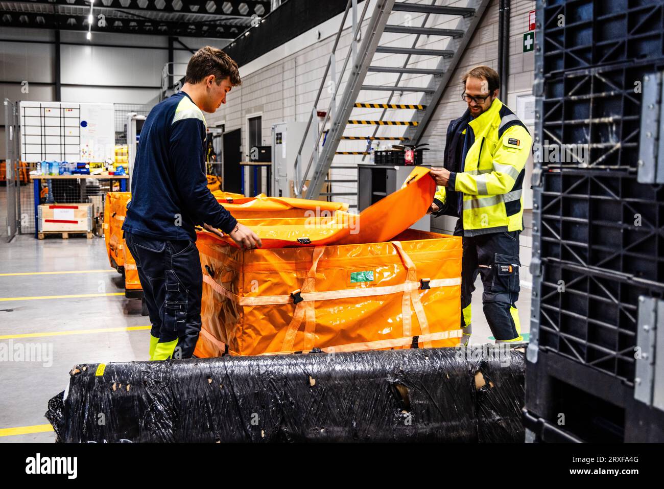 Offshore wind turbine worker hi-res stock photography and images - Alamy