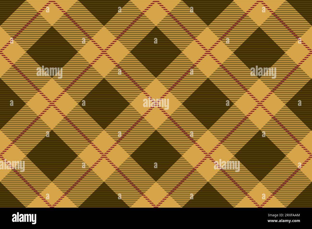 Horizontally And Vertically Repeatable Vector Seamless Tartan Plaid ...