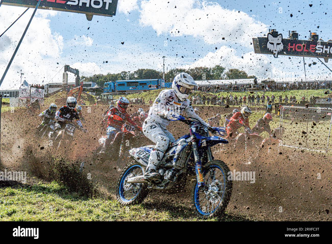 Matterley Basin, England where round seven of the FIM Motocross World ...