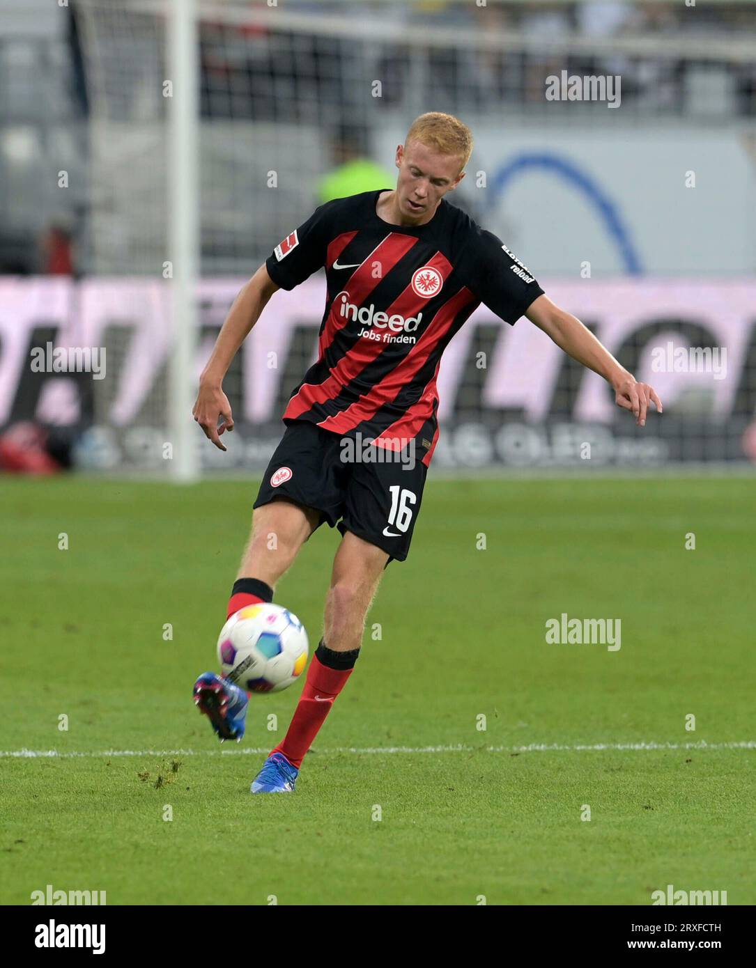 Frankfurt, Deutschland. 24th Sep, 2023. Hugo Larsson fotografiert beim ...