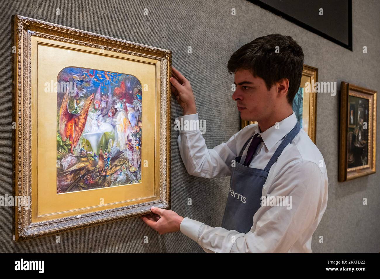 London, UK. 25th Sep, 2023. John Anster Fitzgerald, The birth of a ...