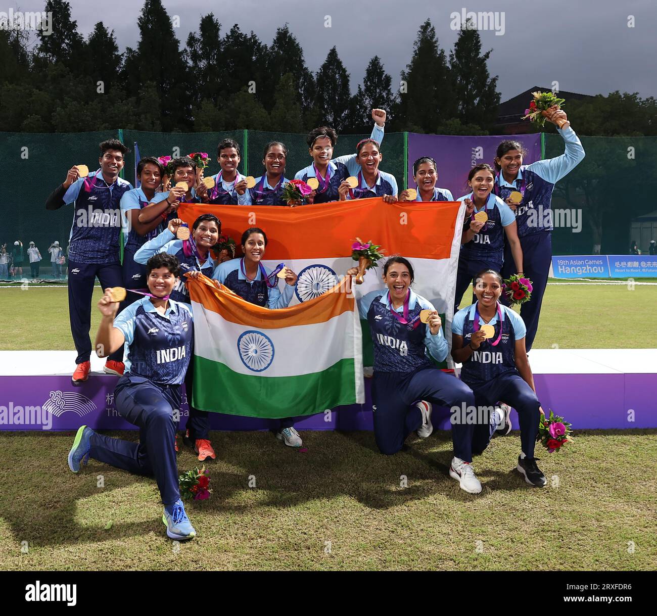 Hangzhou, China. 24th Sep, 2023. Cricket T20 Finals: Indian Women ...