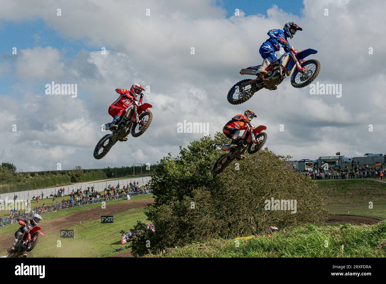 Matterley Basin, England where round seven of the FIM Motocross World ...