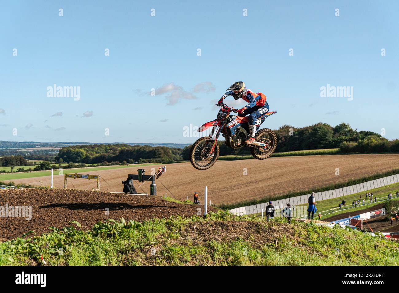 Matterley Basin, England where round seven of the FIM Motocross World ...