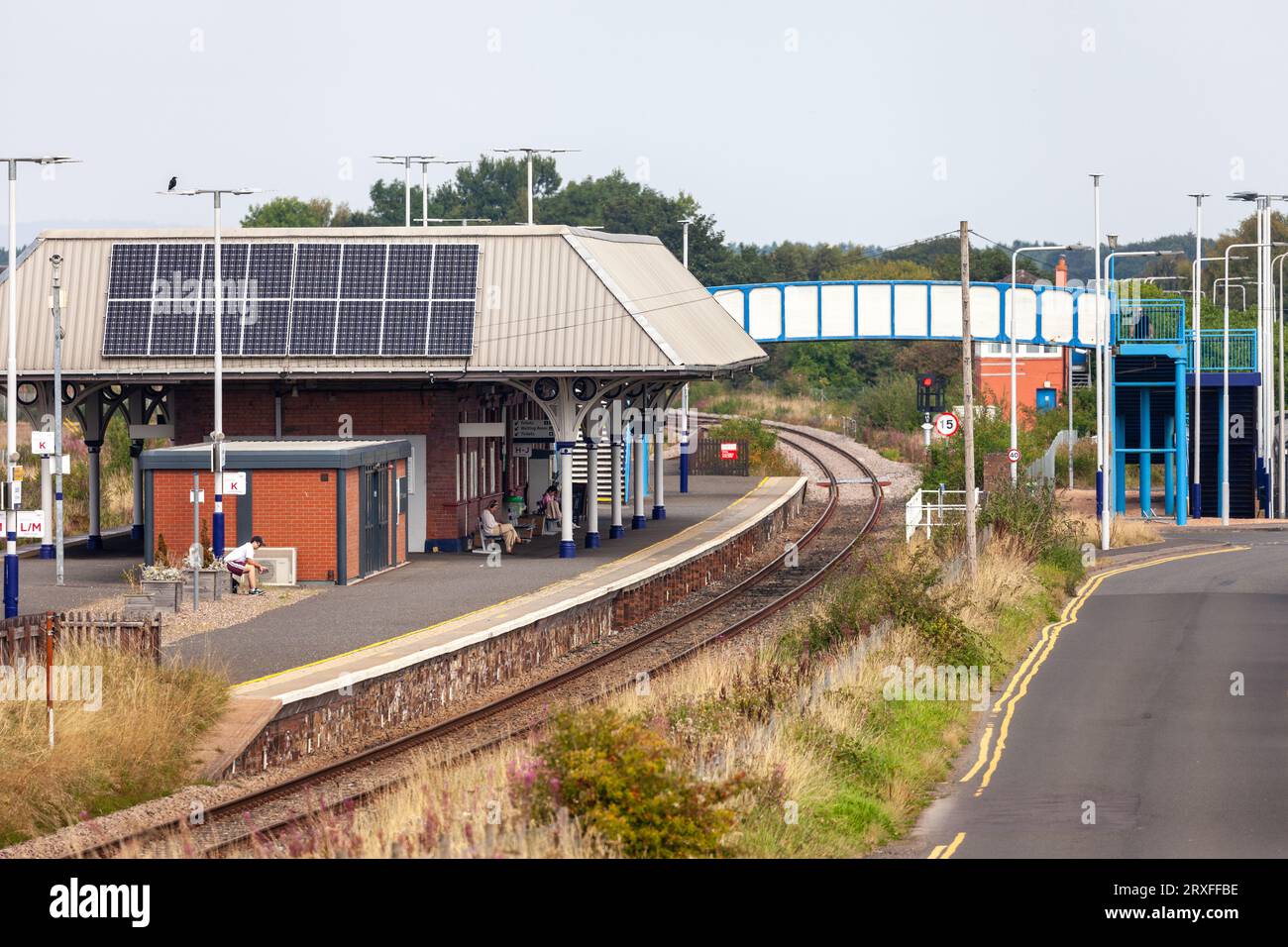 Train east coast line scotland hi-res stock photography and images - Alamy