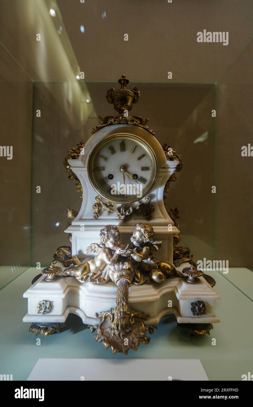 Beijing - China, February 22, 2023: Western clocks on display at Prince ...