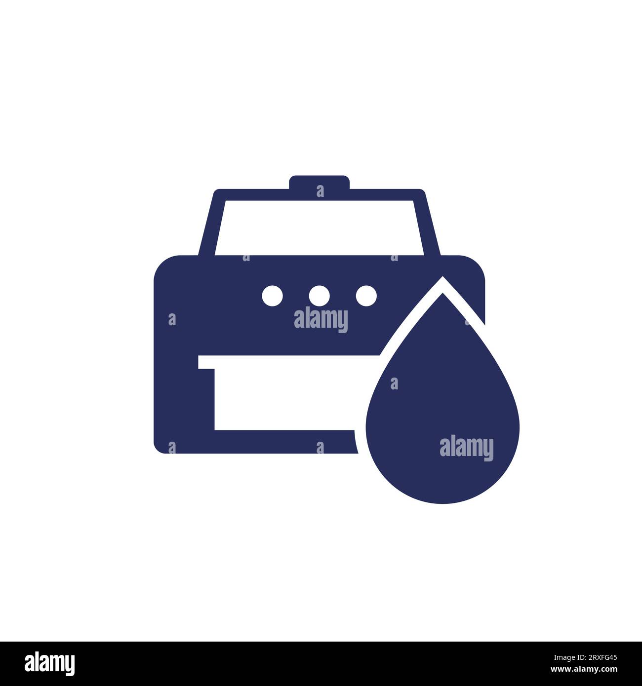 printer ink icon on white, vector sign Stock Vector Image & Art - Alamy