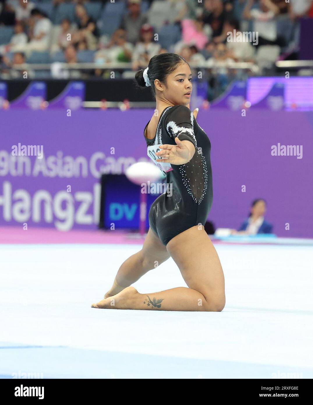 Hangzhou, China. 25th Sep, 2023. Artistic Gymnat of India Pranati Nayak ...