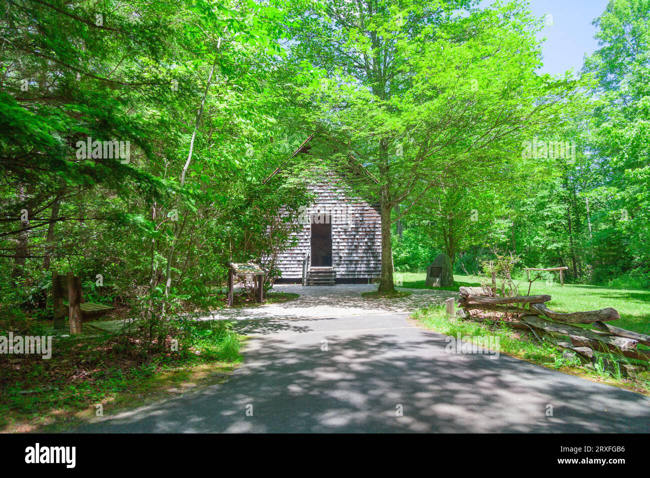 Baltimore Forest School, called the "Cradle of Forestry", in the Pisgah ...